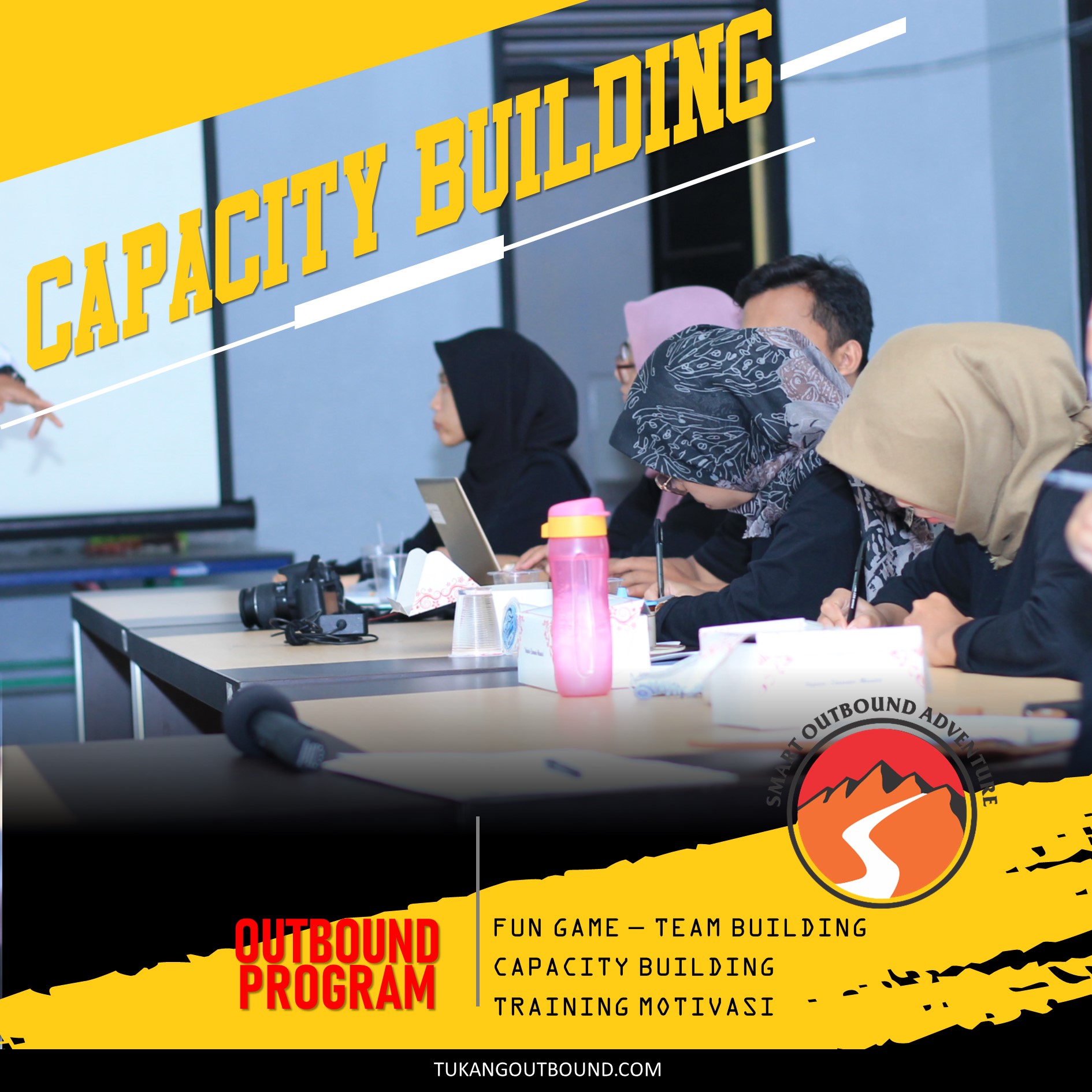 Outbound Training Capacity building Guci Tegal Jawa Tengah